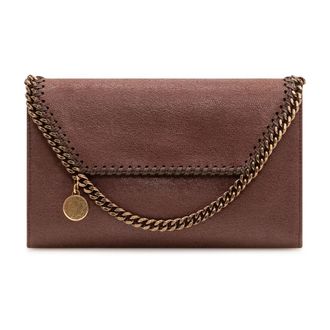 Stella McCartney Falabella Crossbody Bag mit Kettenbesatz - - Bags - Damen - Braun - ONE SIZE