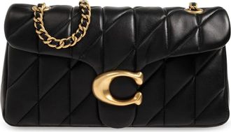 Coach Femme, Sacs, Noir, Taille: ONE Size Sac bandoulière Tabby 26 avec surpiqûres matelassées