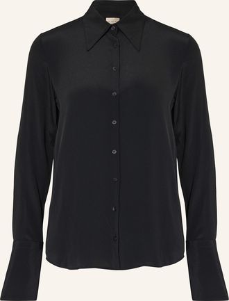 &Eacute;manou &Eacute;manou Hemdbluse Mit Seide schwarz