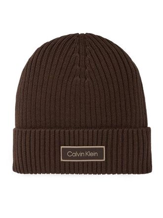 Calvin Klein M&uuml;tze LV04D8053G Dunkelbraun