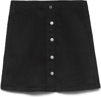 Vero Moda Vmetta Hr Short Corduroy Skater Skirt