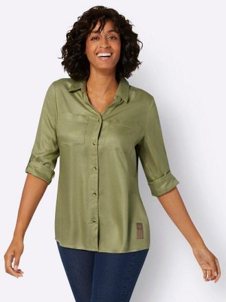Witt Klassische Bluse Longbluse Langarm