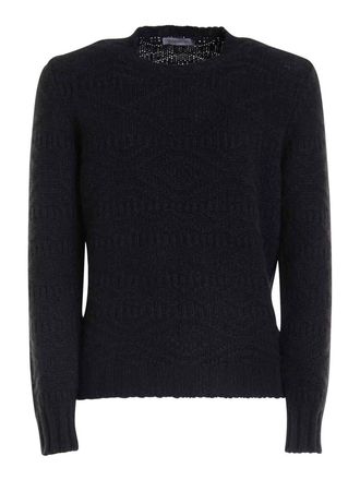 Corneliani Pull Col Rond - Noir