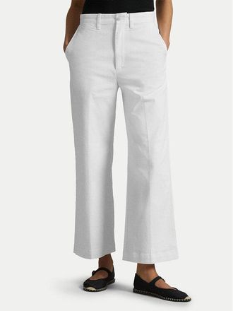 Polo Ralph Lauren Stoffhose 211873988002 &Eacute;cru Wide Leg