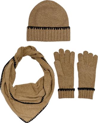 Only Set: M&uuml;tze, Schal und Handschuhe ONLLEA