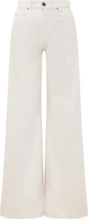 Indacum Industrie Indacum, Femme, Jeans, Beige, Taille: W31 Pantalon Long Taille Haute