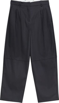 Comma Hose mit Bundfalten in Fassform - - Trousers - Damen - Blau - L