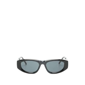 The Attico Sonnenbrille mit ovalem Rahmen - - Accessories - Damen - Schwarzk - ONE SIZE