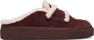 INUIKII Pantoletten Mule Wool 1004.017.0011 Dunkelbraun