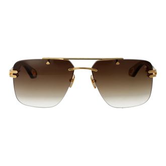 Maybach Eyewear Maybach, unisex, Accessoires, Jaune, Taille: 62 MM The President I