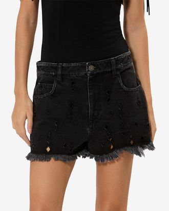 Isabel Marant Short Aecia - Femme - Noir - Taille 34 - Isabel Marant