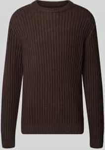 Jack & Jones Regular Fit Strickpullover aus Baumwoll-Mix Modell AXON