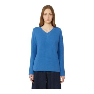Max Mara Damen, Strickwaren, Blau, 2XLGr&ouml;&szlig;e