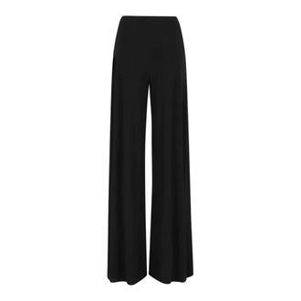 Norma Kamali Damen, Hosen, Schwarzk, LGr&ouml;&szlig;e