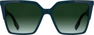 Karl Lagerfeld unisex, Accessoires, Bleu, Taille: 57 MM Kl6207S Lunettes de soleil