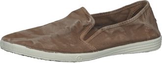 Natural World Eco - 315E Mens Trainers - Organic Cotton Canvas Shoes - 100% EcoFriendly - Beige Color