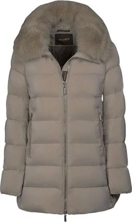 Moorer Femme, Vestes, Brun, Taille: 36 FR Dorado Fur Jacket