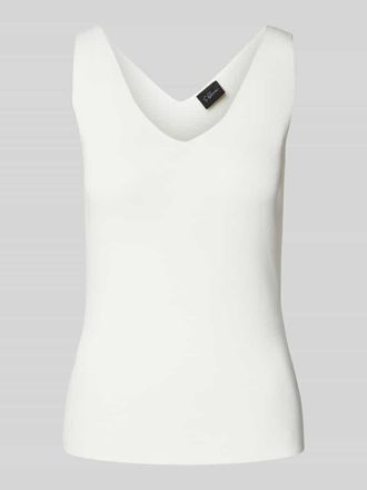 s.Oliver Black Label Slim Fit Top aus feinem Viskose-Mix