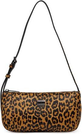 Tommy Jeans Handtasche Tjw Must Leopard Shoulder Bag AW0AW18008 Orange