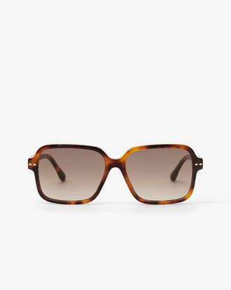 Isabel Marant Sonnenbrille Loelia - Damen - Havana-brown S - Isabel Marant
