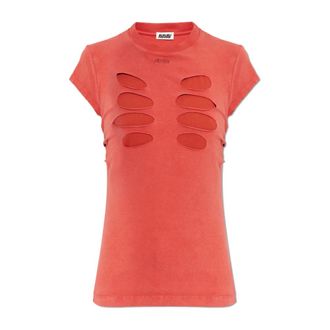 Avavav Avavav, Femme, Tops, Rouge, Taille: 42 FR T-Shirt Effet Vintage