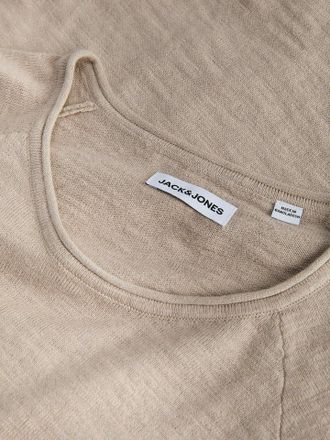 Jack & Jones Plus Size Rundhalspullover JJBREEZE KNIT CREW NECK PLS