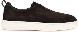 Santoni Victory Slip-On Sneakers - - Shoes - Herren - Braun - 41 EU