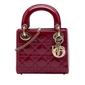Dior Pre-owned Lady Dior - - Pre-owned - Damen - Rot - ONE SIZE