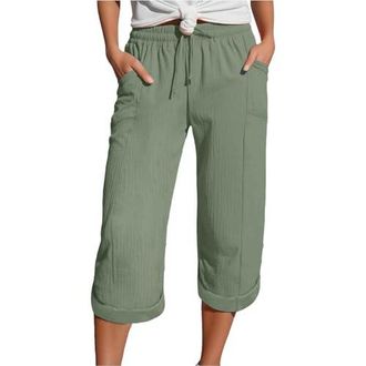 Generic Pantalon Femme Patte D &Eacute;l&eacute;phant Cigarette Cale&ccedil;on Ete Yoga D&eacute;contract&eacute; Bordeaux Cuire 100 D&eacute;but Happy Transformable Professionnel Rayure Velo Chere It