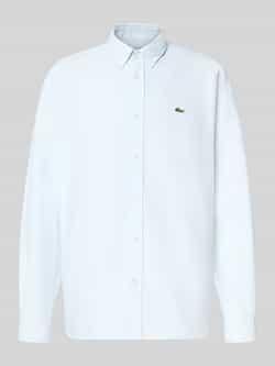 Lacoste Regular Fit Freizeithemd aus reiner Baumwolle