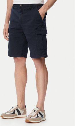 Guess Stoffshorts M6GDVA W1703 Dunkelblau Regular Fit