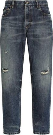 Dolce & Gabbana Pantalons D&eacute;contract&eacute;s - Denim