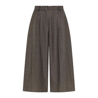 Seventy Bermuda a vita alta Principe di Galles - - Shorts - Damen - Braun - 2XS