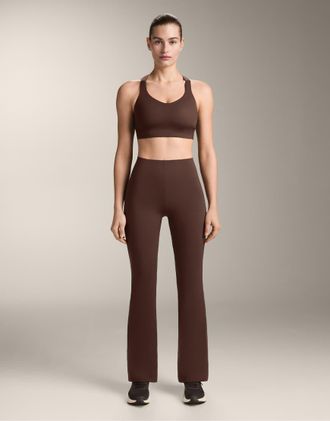 Oysho Oysho - Raise Up - Pantalon &eacute;vas&eacute; compressif 80 cm - Marron fonc&eacute;-Brown