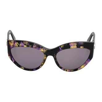 Liu Jo Femme, Accessoires, Noir, Taille: ONE Size Cat-eye Acetate Lunettes de soleil