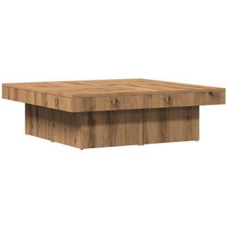 vidaXL Couchtisch Artisan-Eiche 90x90x28 cm Holzwerkstoff Vidaxl