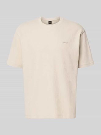 Boss Orange by Hugo Boss Regular Fit T-Shirt aus reiner Baumwolle Modell Te_Rib