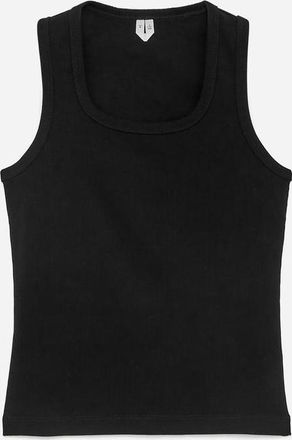 Arket Geripptes Tanktop -Schwarz