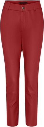 BTF-CPH Cropped Stretch Leggings - - Trousers - Damen - Rot - M
