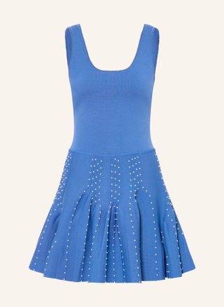 Sandro Sandro Kleid Nina Mit Schmuckperlen blau