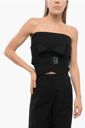 John Richmond ALAGIA Bandeau Top with Belt size 42