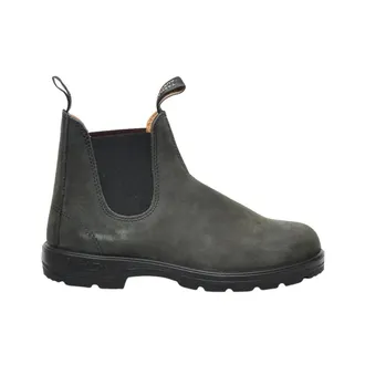 Blundstone Schwarze Graue Leder Beatles Stiefel - - Shoes - Herren - Schwarzk - 41 EU