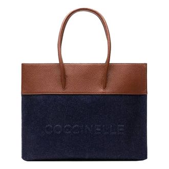 Coccinelle Femme, Sacs, Bleu, Taille: ONE Size Denim Myrtha Bleu Cognac Sac