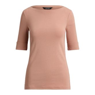 Ralph Lauren Judy Tee - - Tops - Damen - Rosa - M
