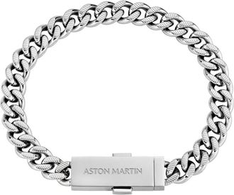 Aston Martin Homme, Accessoires, Gris, Taille: ONE Size AML Icon Bracelet