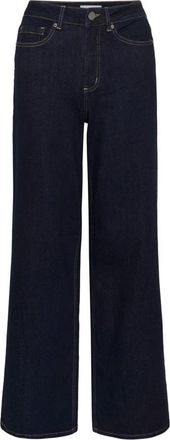 Kaffe Wide Jeans - - Jeans - Damen - Blau - W30 L30