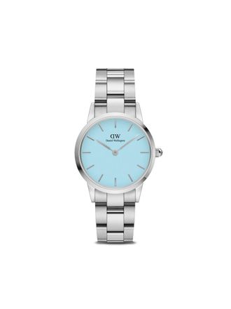 Daniel Wellington Iconic Link Capri Armbanduhr 28mm - Blau