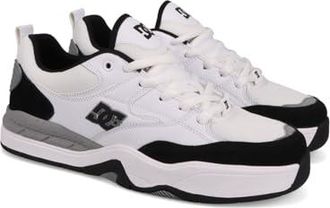 DC DC Ascend S - Chaussures de Skate en Cuir - Homme - 42.5 - Blanc