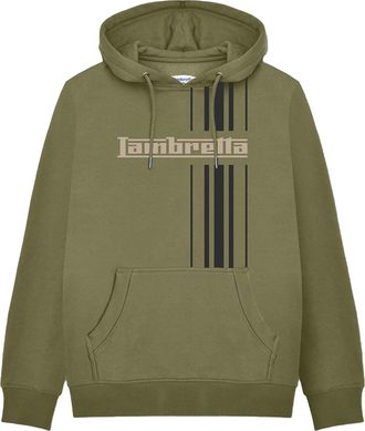 Lambretta AW25 Kapuzenpullover f&uuml;r Herren (Khakigr&uuml;n)