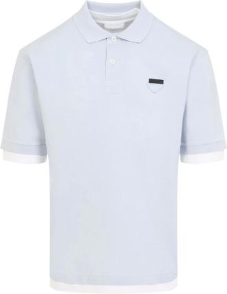 Prada Herren, Oberteile, Blau, LGr&ouml;&szlig;e